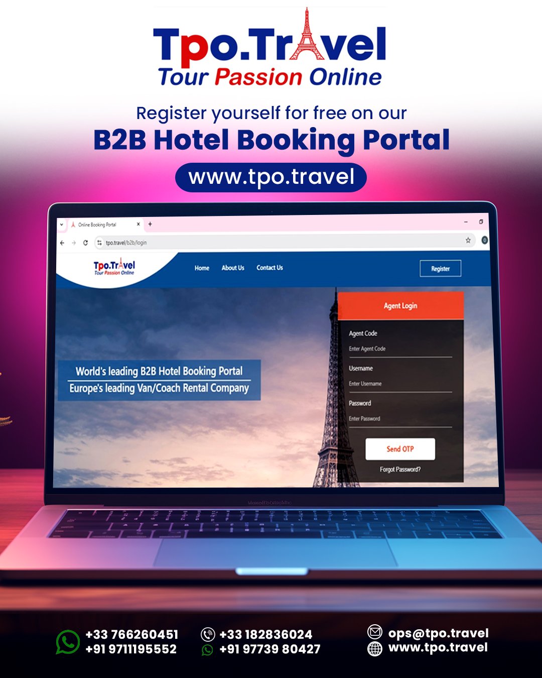 Experience Seamless Travel Planning with Tour Passion’s New B2B Hotel Booking Portal tourpassion.com