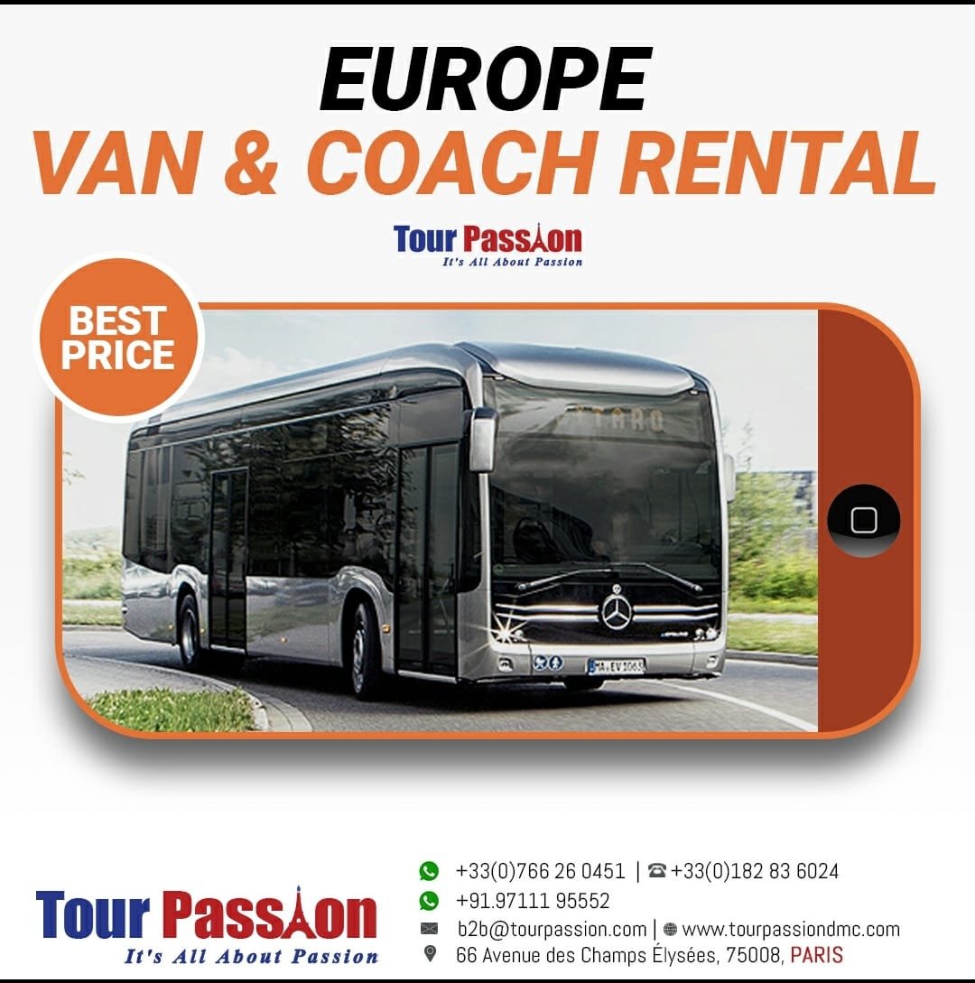 Europe Van and Coach Rental with Tour Passion tourpassion.com